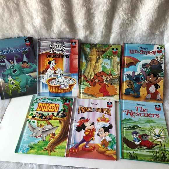 Disney | Other | 7 For 2childrens Walt Disneys Reading Books | Poshmark